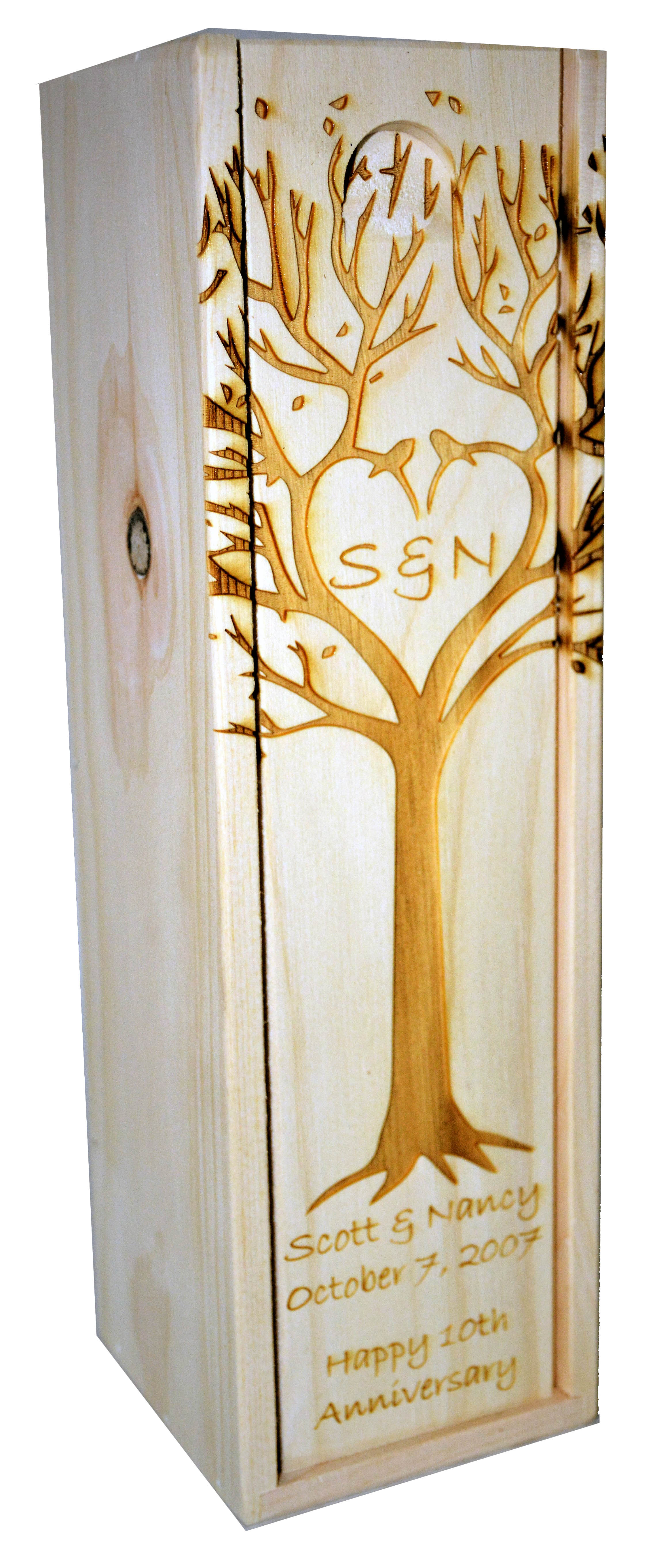 custom wine boxes - Memories Made Custom