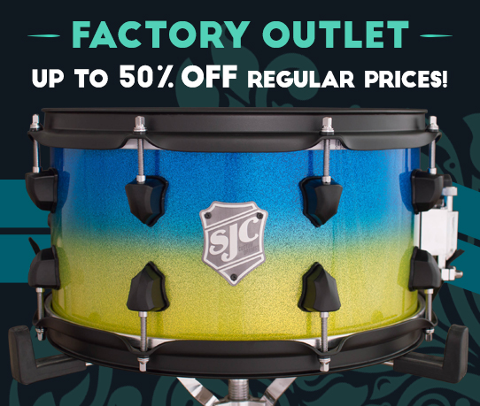 SJC Custom Drums | Built with passion, played with pride